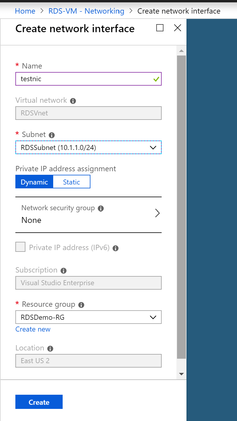 Add Nic To Azure Vm Using Azure Portal Vikas Kumawat