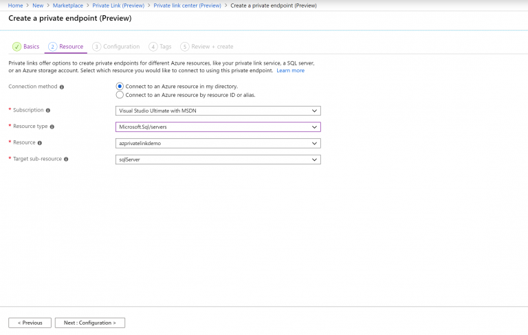 Access Azure Sql Database Over Private Endpoint Using Azure Private Link Vikas Kumawat